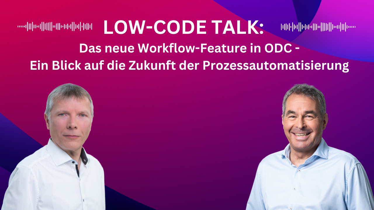 Low-Code Talk: Das neue Workflow-Feature in ODC - Ein Blick auf die ...